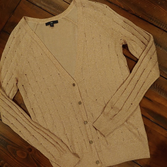 GAP | Sweaters | Rose Gold Cardigan | Poshmark